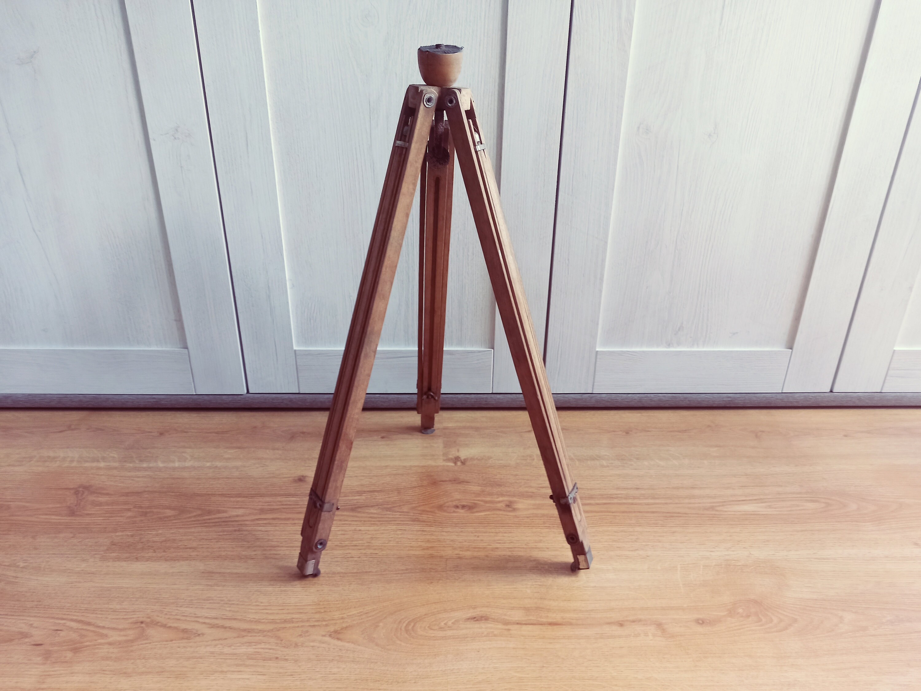 Soviet wooden folding tripod Antique wooden tripod Soviet | Etsy