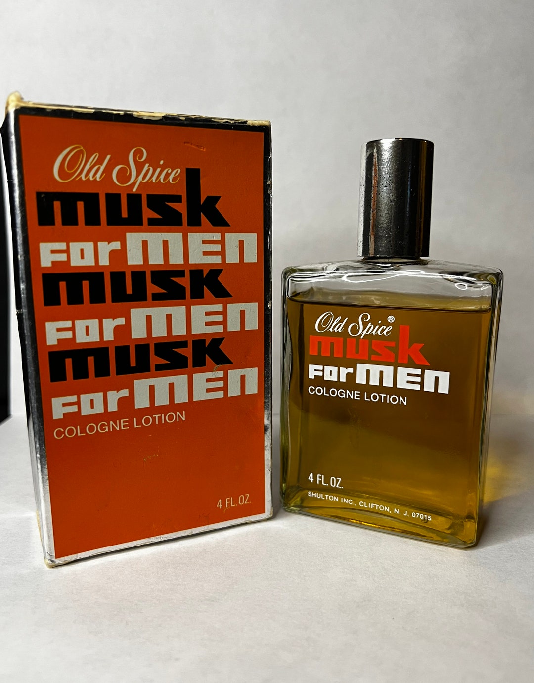 Vintage 1970s Old Spice Musk for Men Cologne Lotion - Etsy