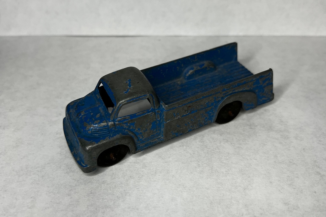 Vintage 1950s Tootsie Toy Ford Blue Metal Truck - Etsy