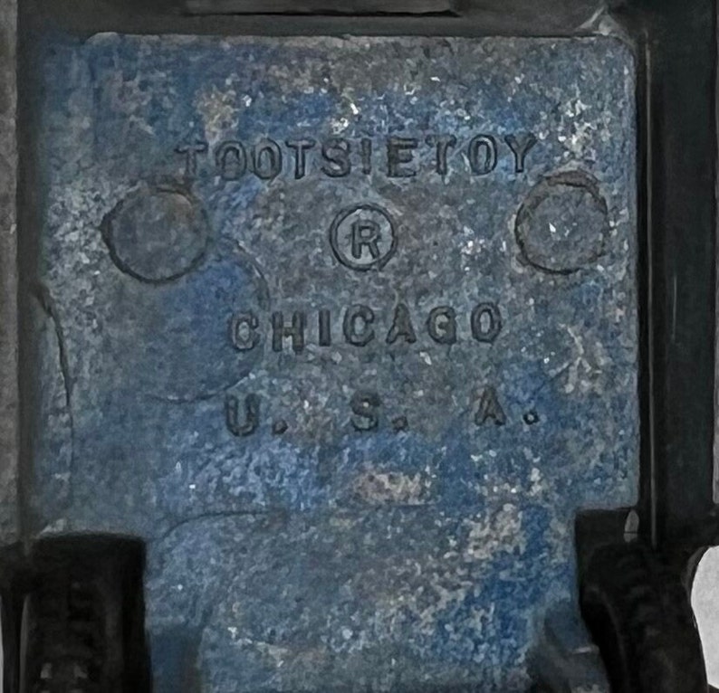 Vintage 1950s Tootsie Toy Ford Blue Metal Truck - Etsy