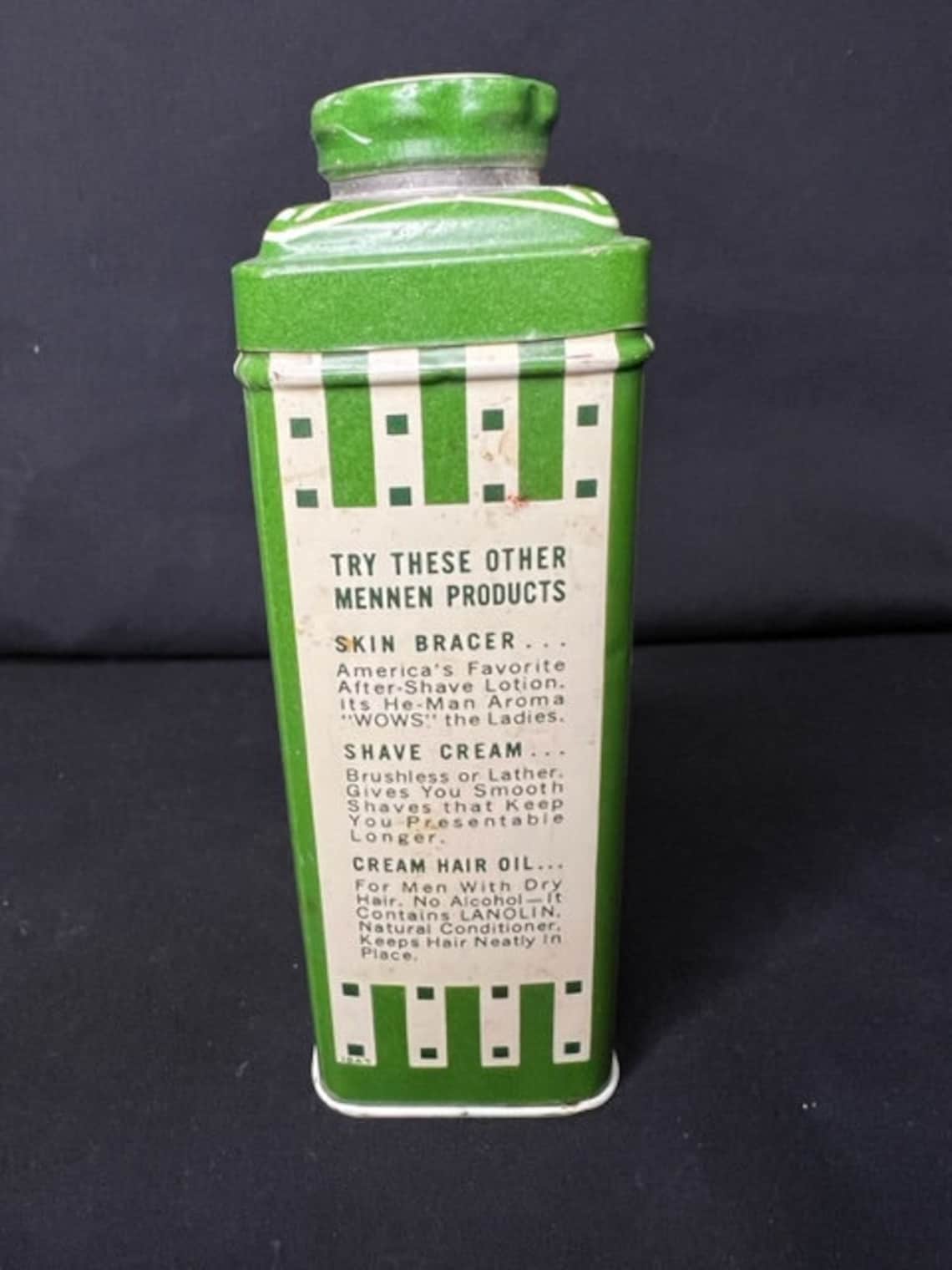 Vintage Mennen Man's Talcum Powder - Etsy