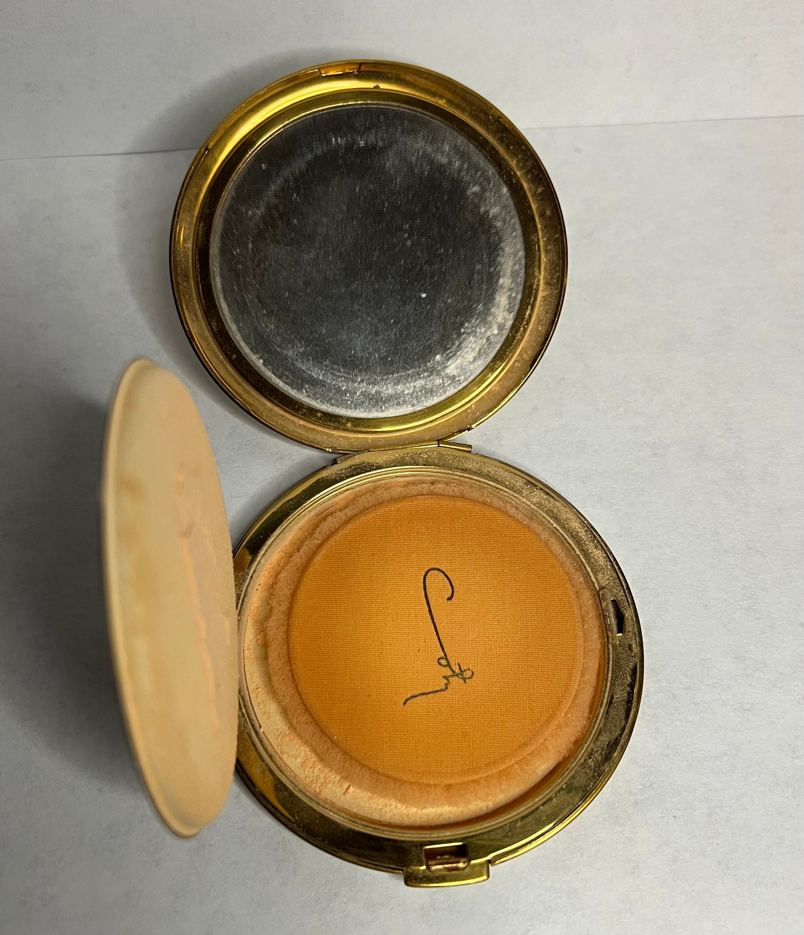 Gold Vintage 1960s Airspun Coty Compact Powder Container - Etsy