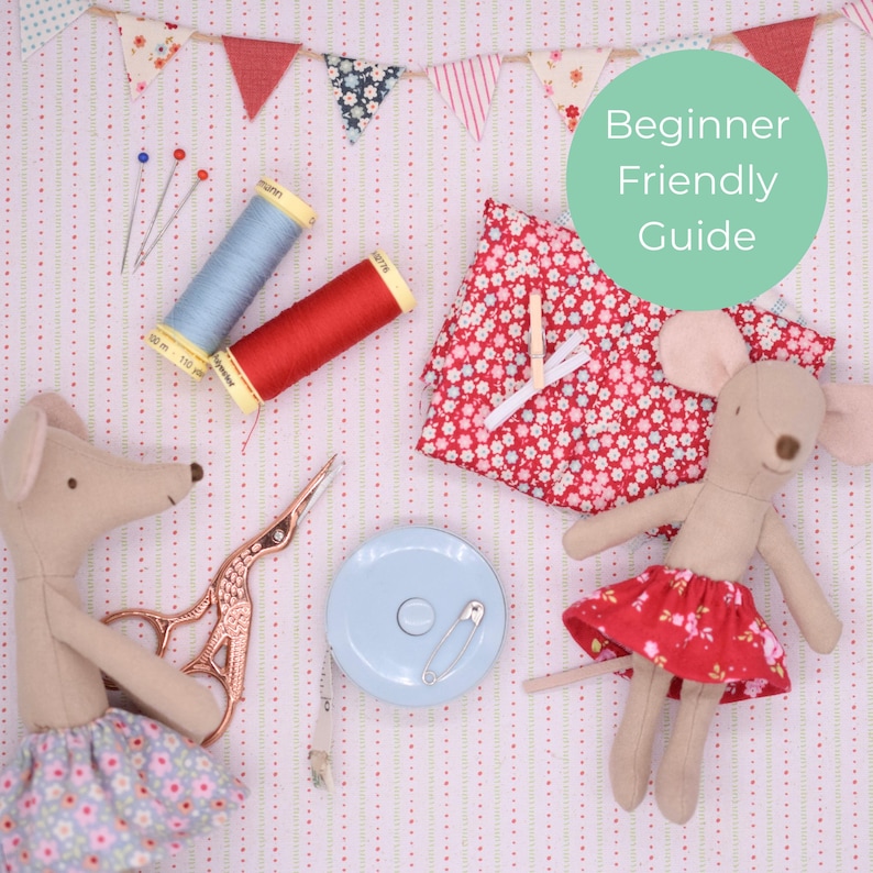 Mouse Skirt PDF Pattern | Miniature Mouse Clothes Pattern | Easy ...
