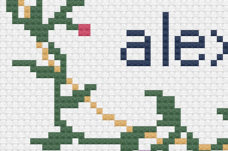 Cross Stitch Pattern - Schitt's Creek - A Little Bit Alexis - PDF ...