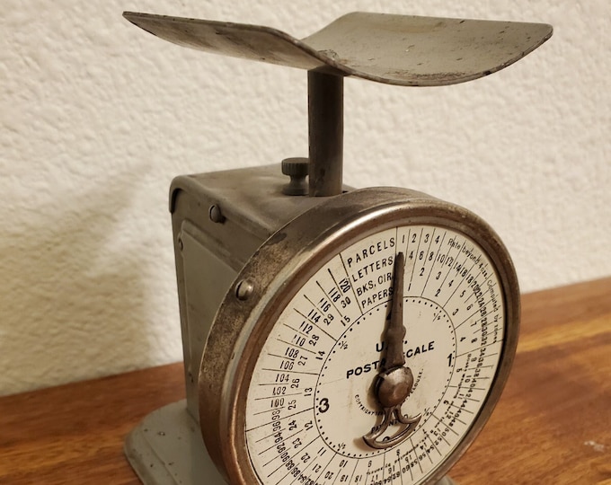 Antique Us Postal Scale by Pelouze - Etsy