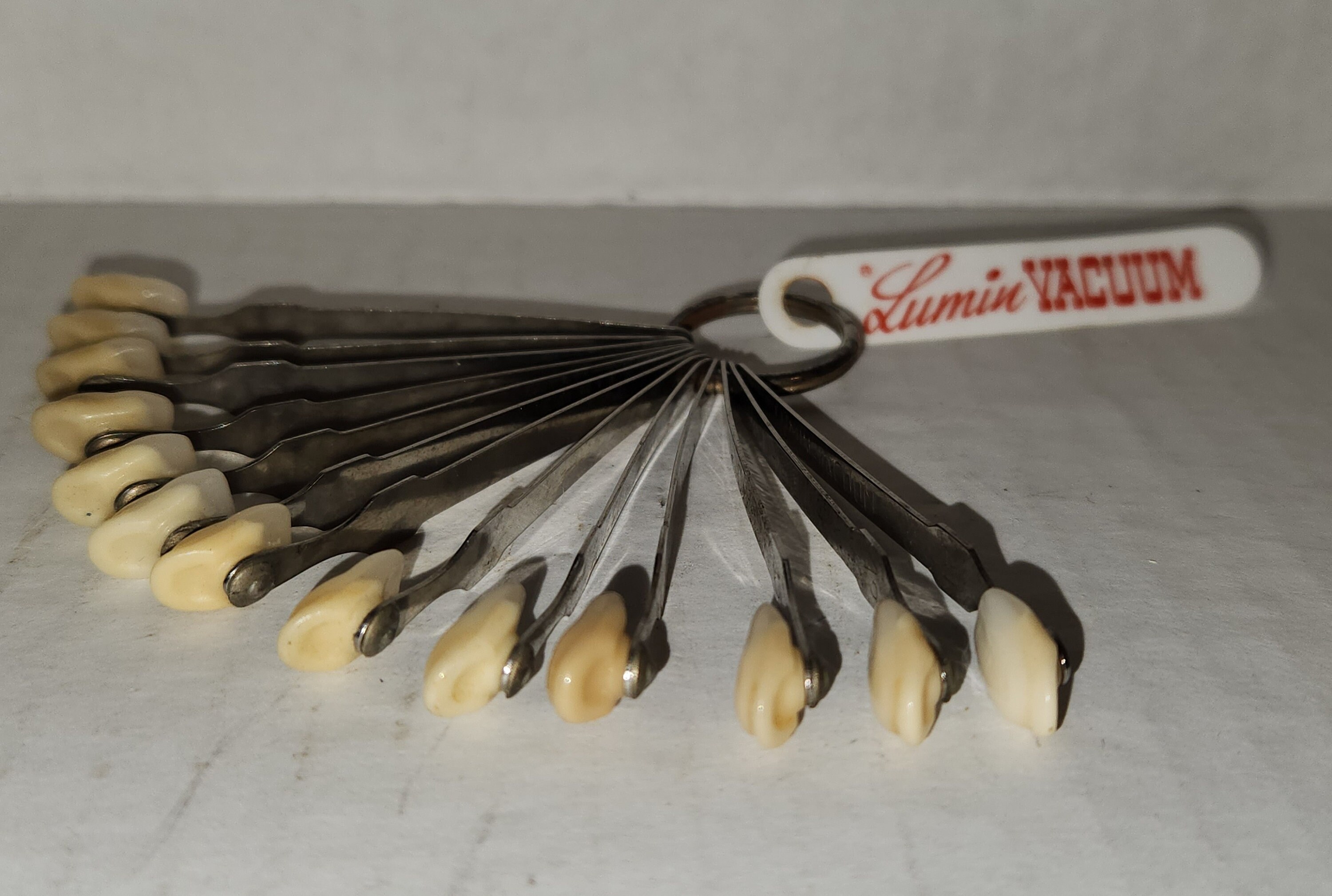 Vintage Lumin Vacuum Teeth Shade Guide - Etsy