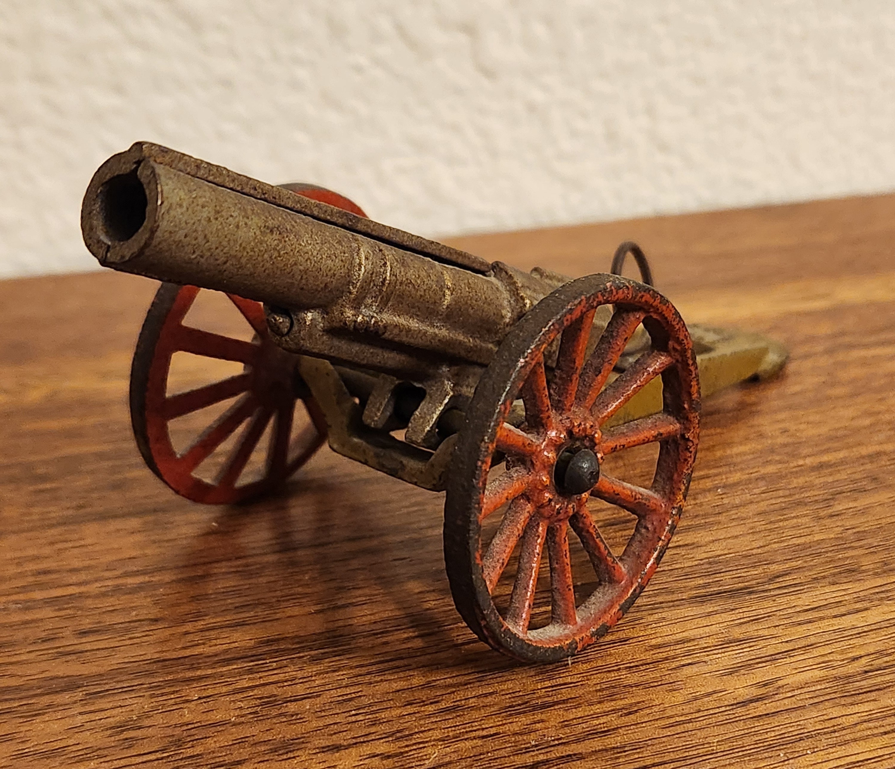 Vintage Cast Iron Toy Cannon - Etsy