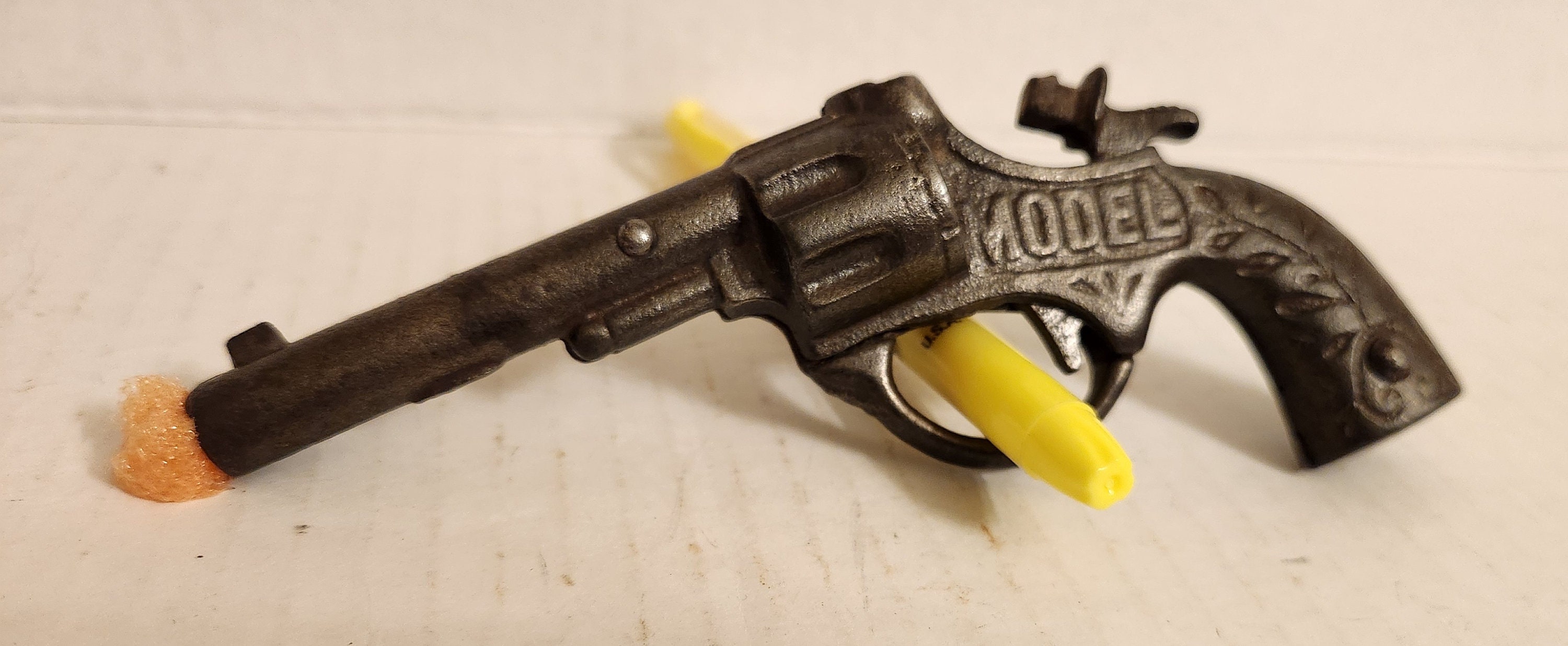 Antique Cast Iron Toy Cap Gun - Etsy
