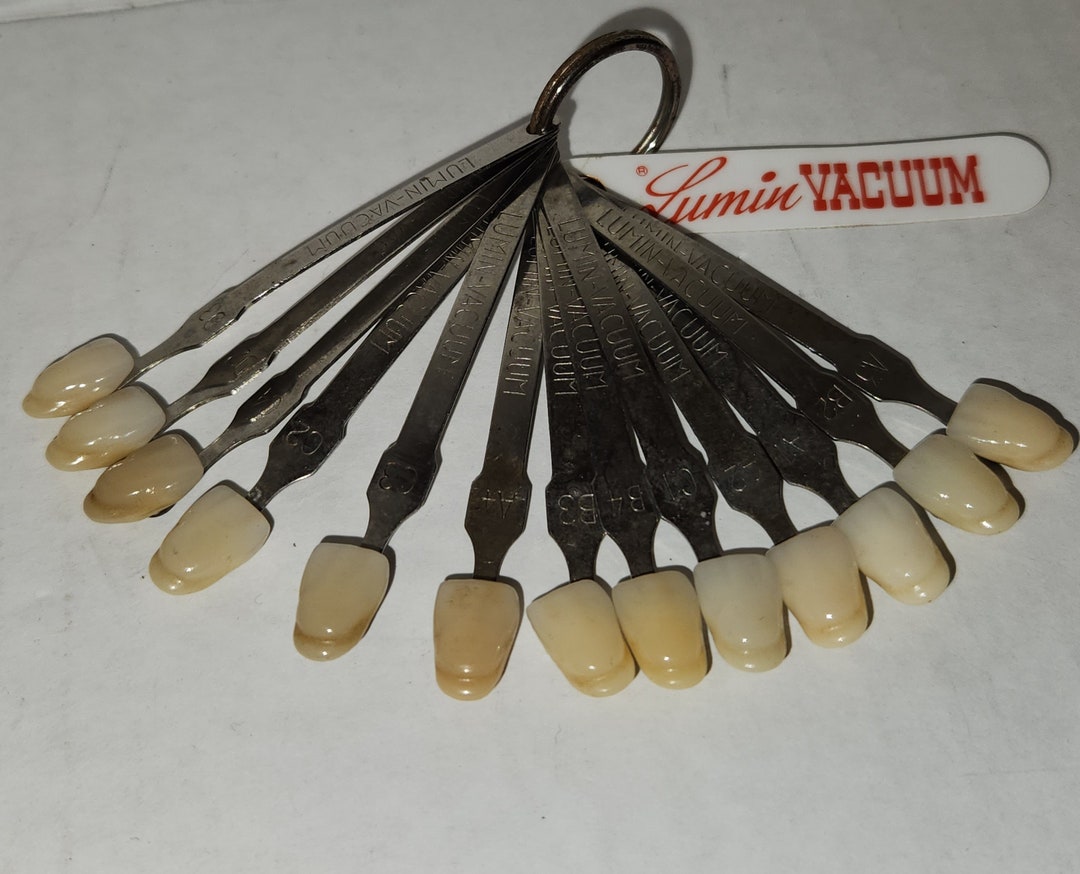 Vintage Lumin Vacuum Teeth Shade Guide - Etsy