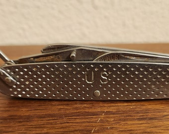 Vintage Camillus U.S. Military Army Multi-blade Folding Knife 1976 ...