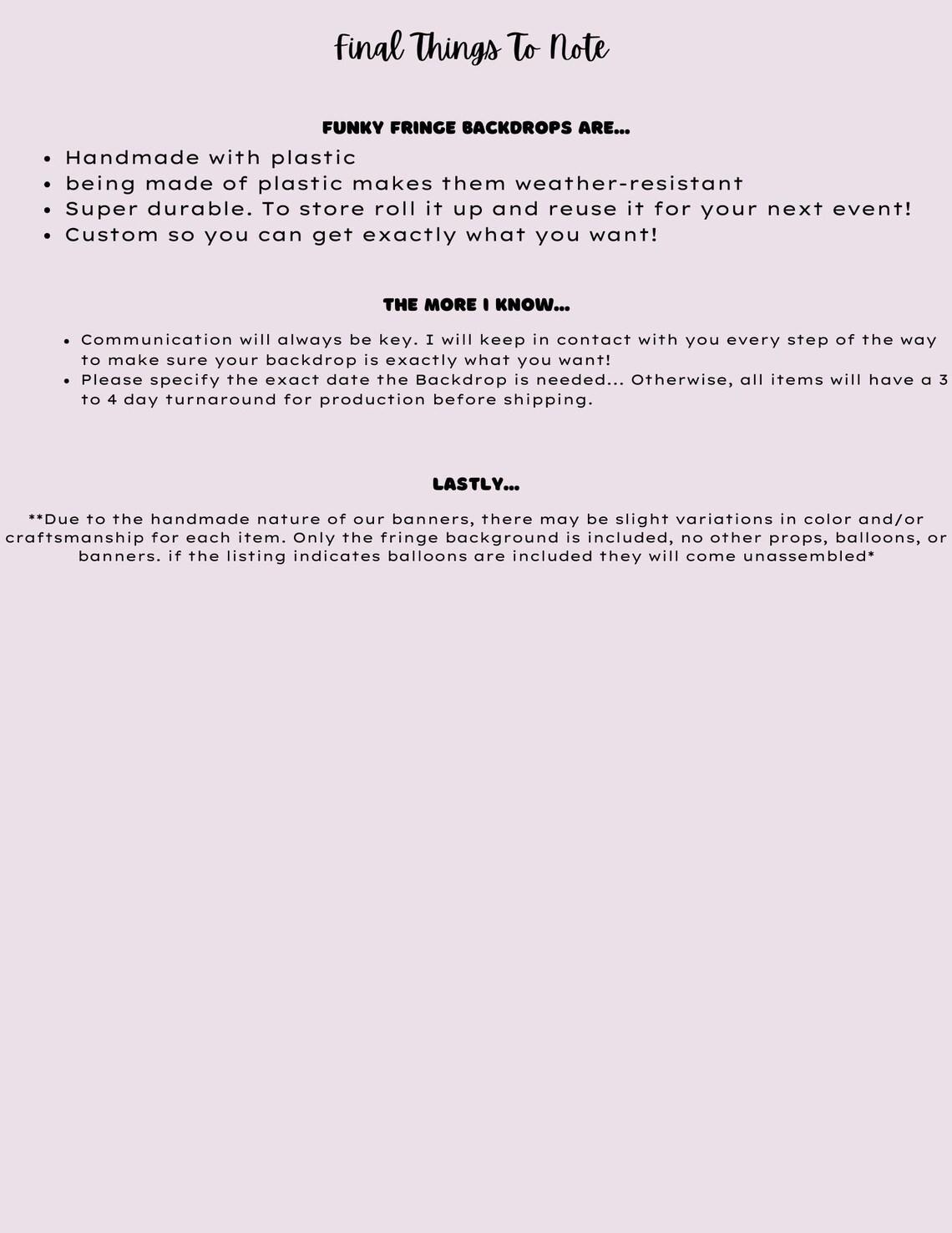 FUNKY FRINGE BACKDROP - Etsy