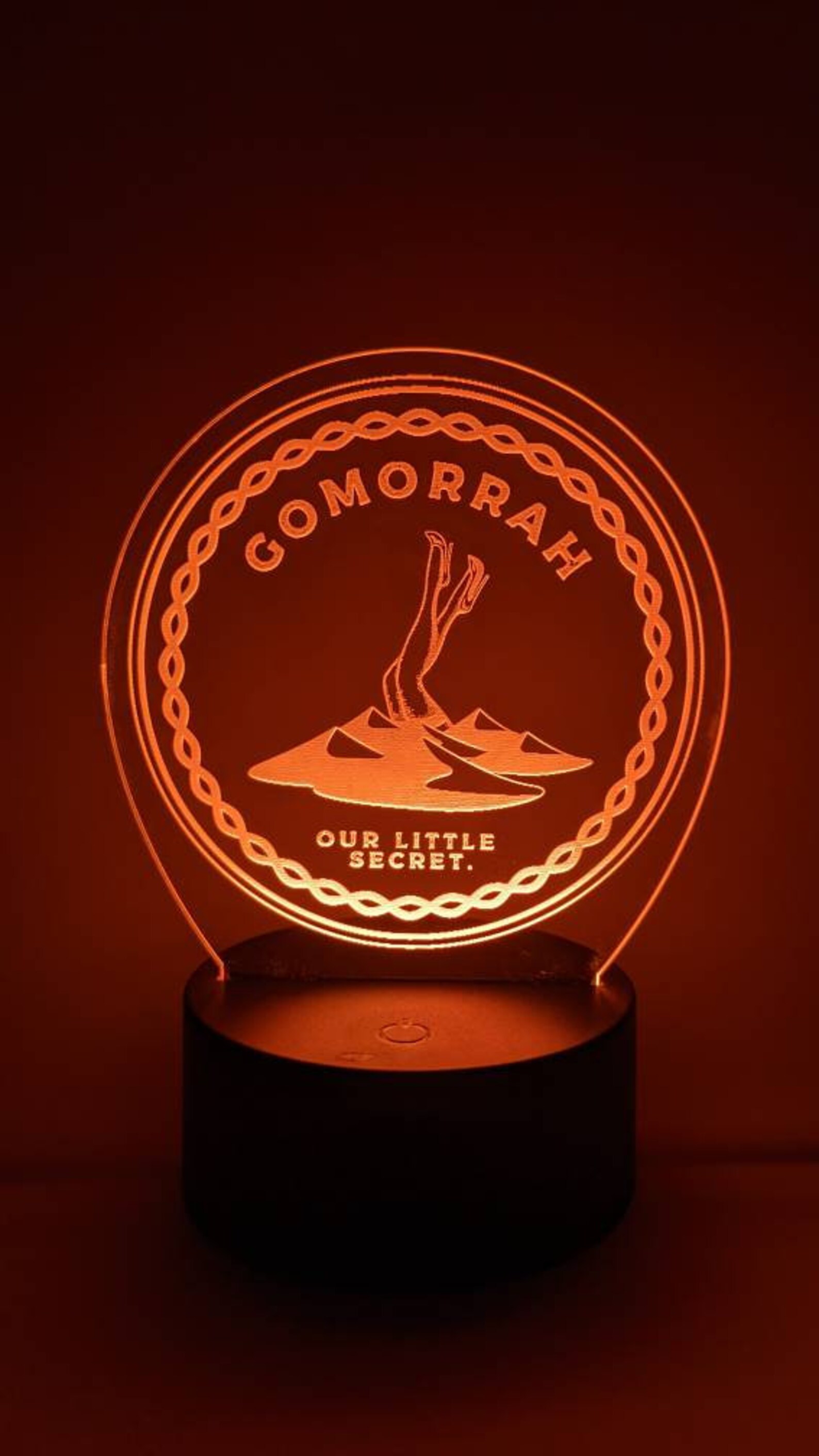 Fallout New Vegas Gomorrah Night Light LED Lamp | Etsy