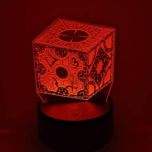 Hellraiser Puzzle Box Gaming Lamp - Etsy