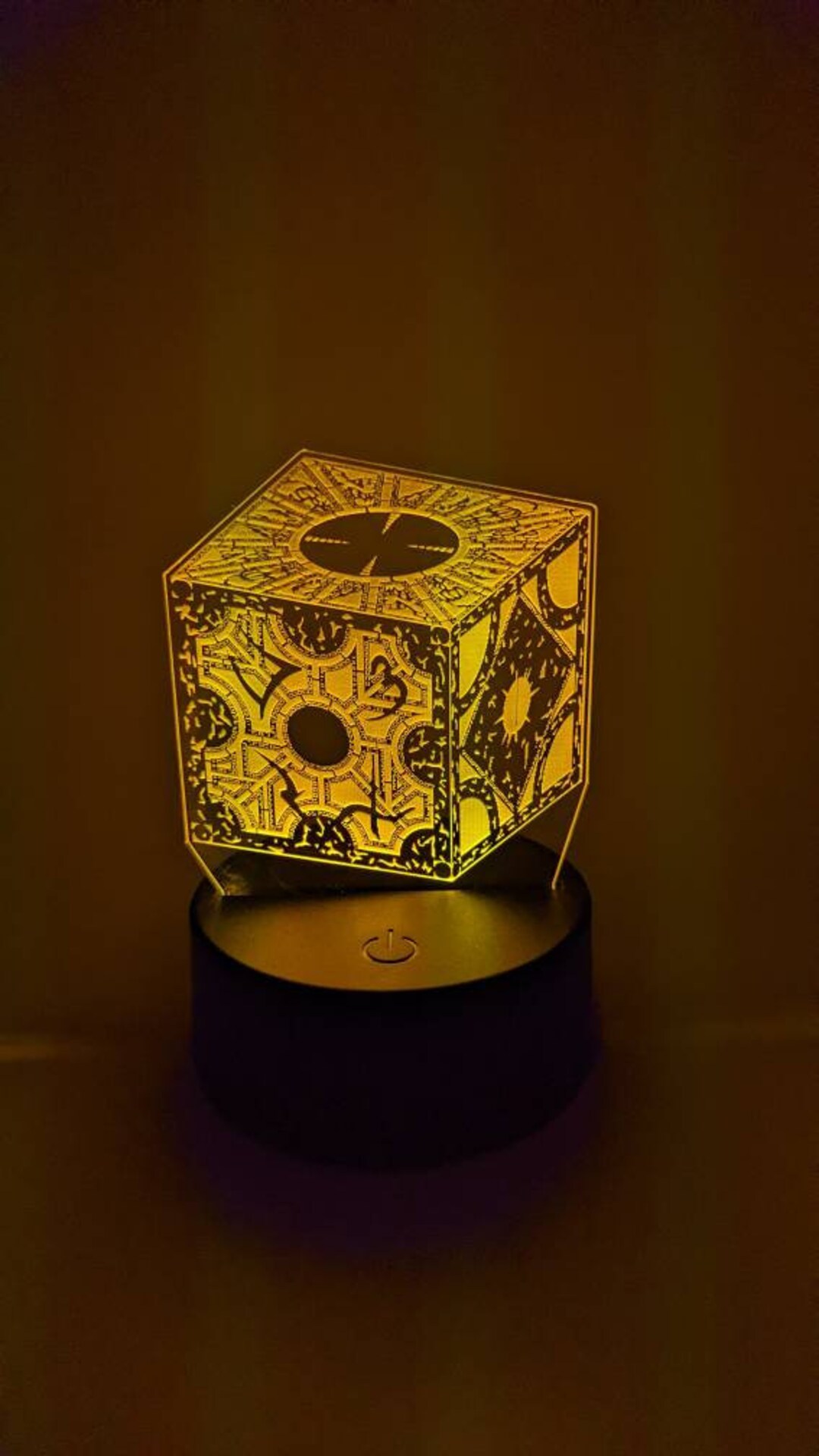 Hellraiser Puzzle Box Gaming Lamp - Etsy