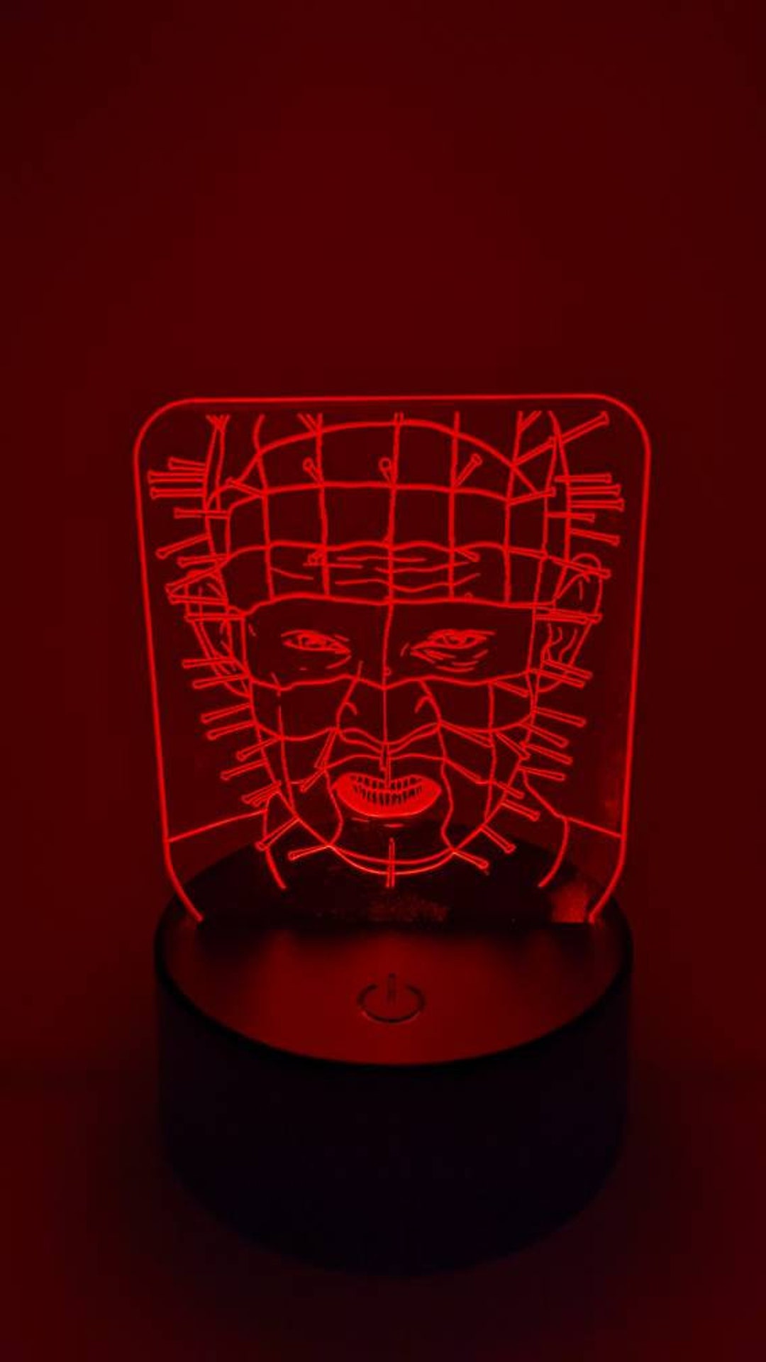 Pinhead Hellraiser LED Lamp - Etsy