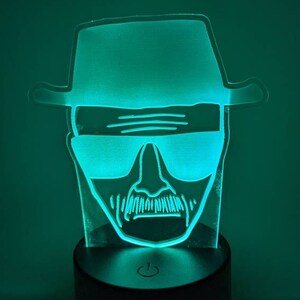 Breaking Bad Heisenberg LED Lamp - Etsy
