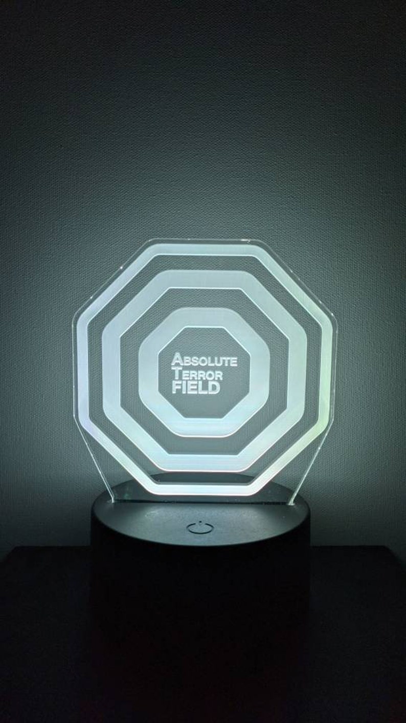 Neon Genesis Evangelion AT Field LED Lamp - Etsy.de