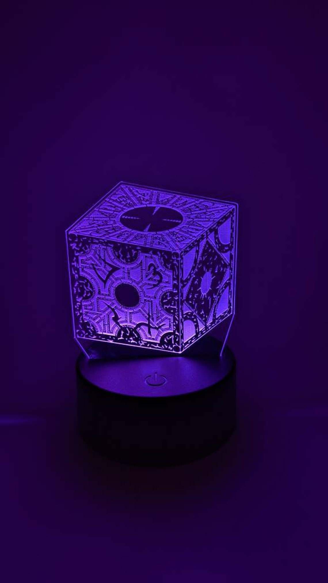 Hellraiser Puzzle Box Gaming Lamp - Etsy