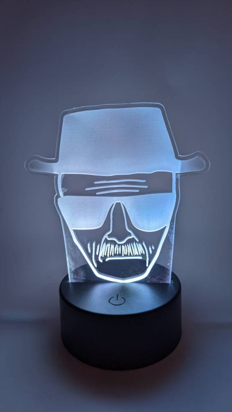 Breaking Bad Heisenberg LED Lamp - Etsy
