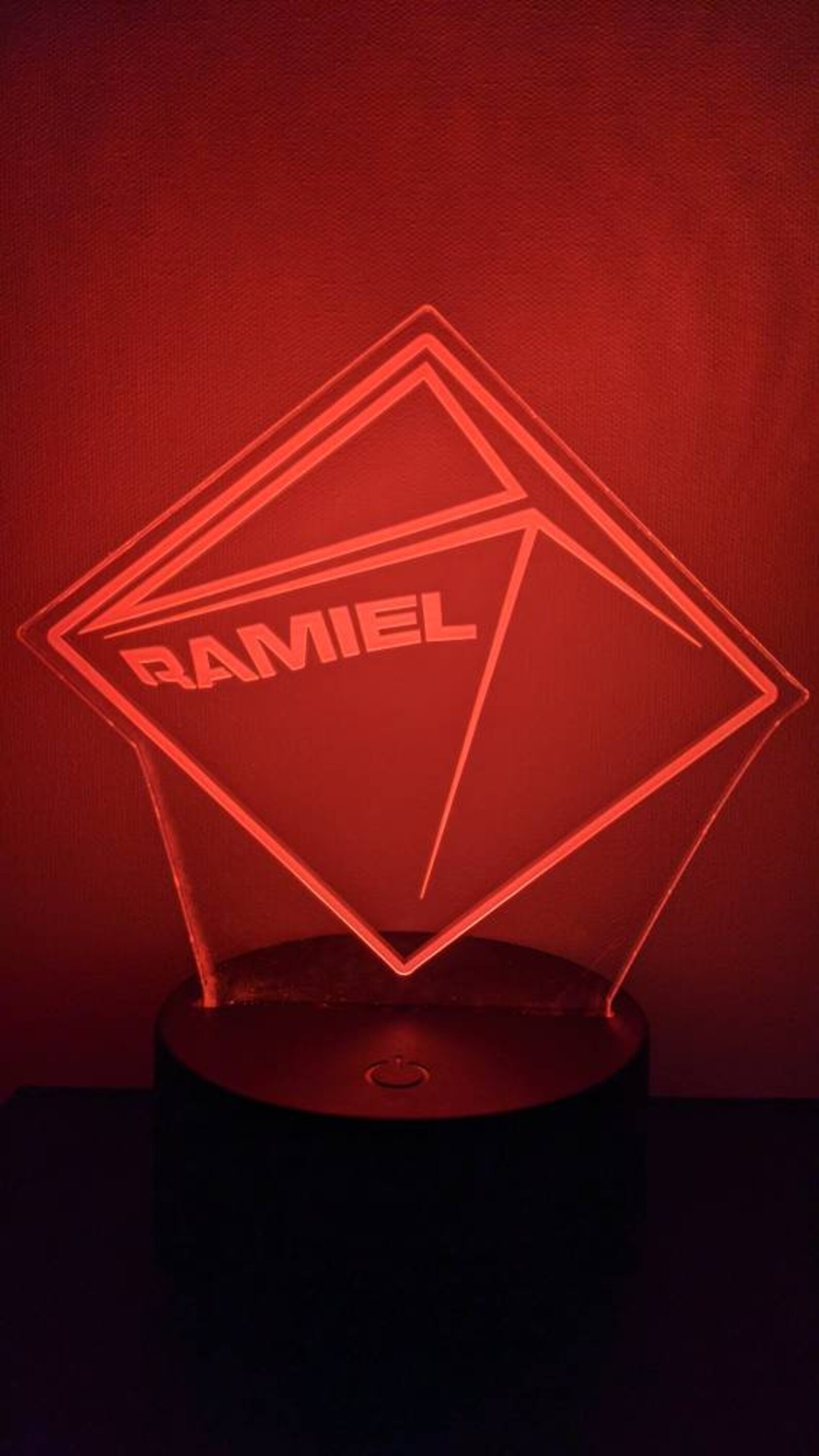 Neon Genesis Evangelion Ramiel Angel LED Lamp - Etsy