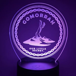 Fallout New Vegas Gomorrah Night Light LED Lamp - Etsy