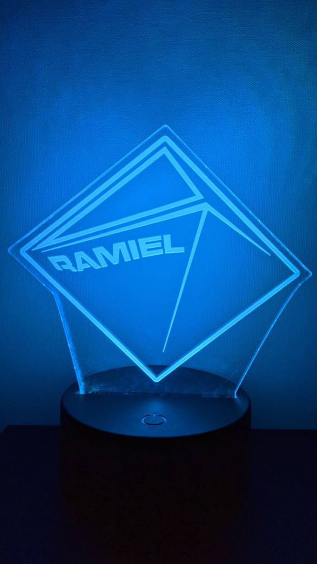 Neon Genesis Evangelion Ramiel Angel LED Lamp - Etsy