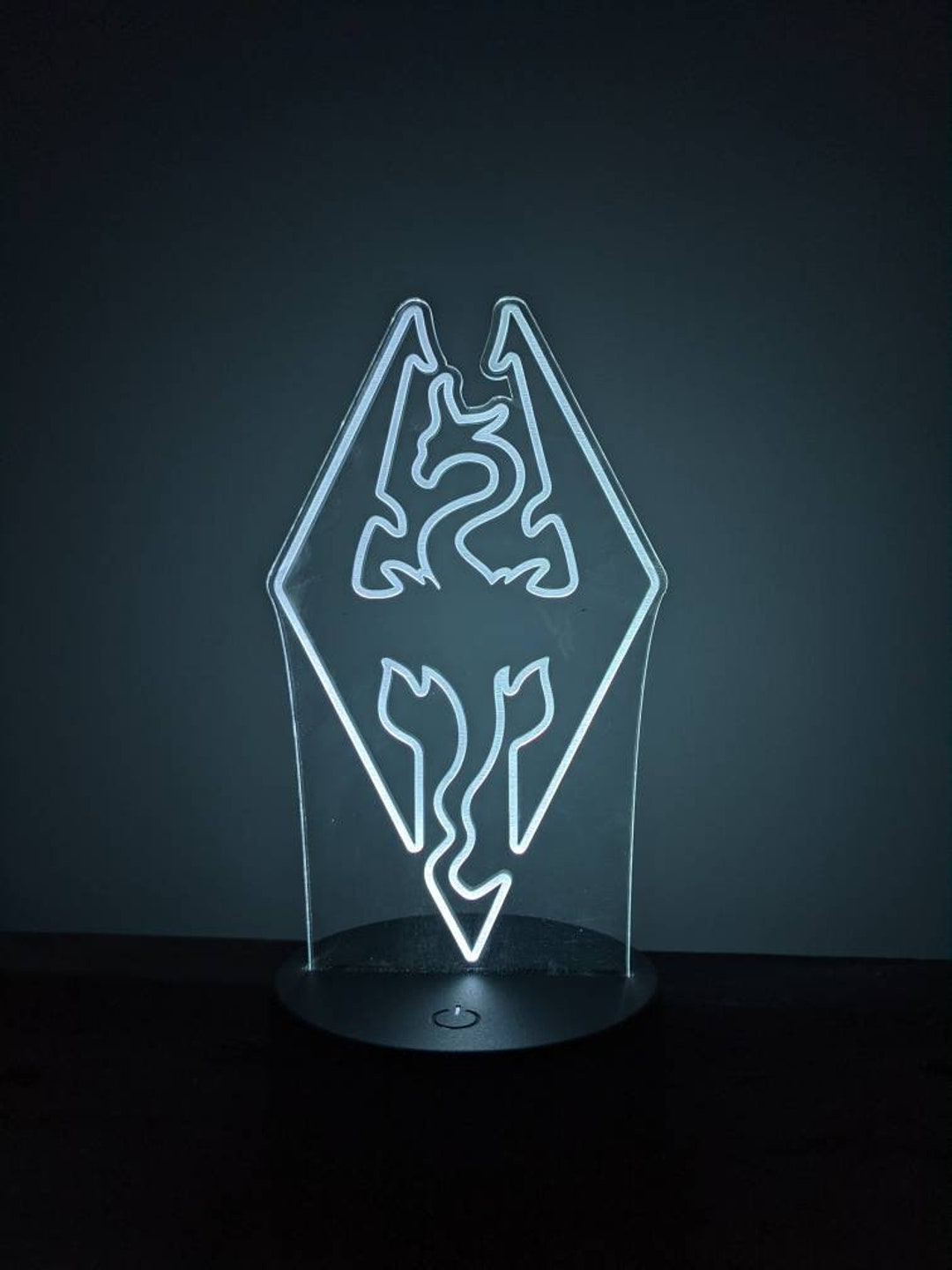 Skyrim Logo Gaming Lamp - Etsy
