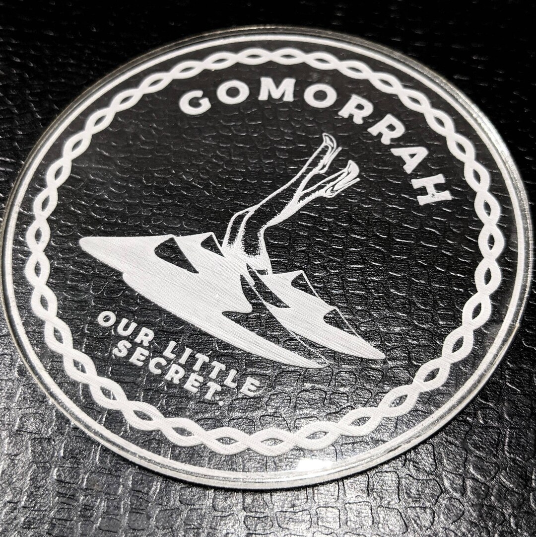 Fallout New Vegas 4-piece Gomorrah Casino Coaster Set - Etsy