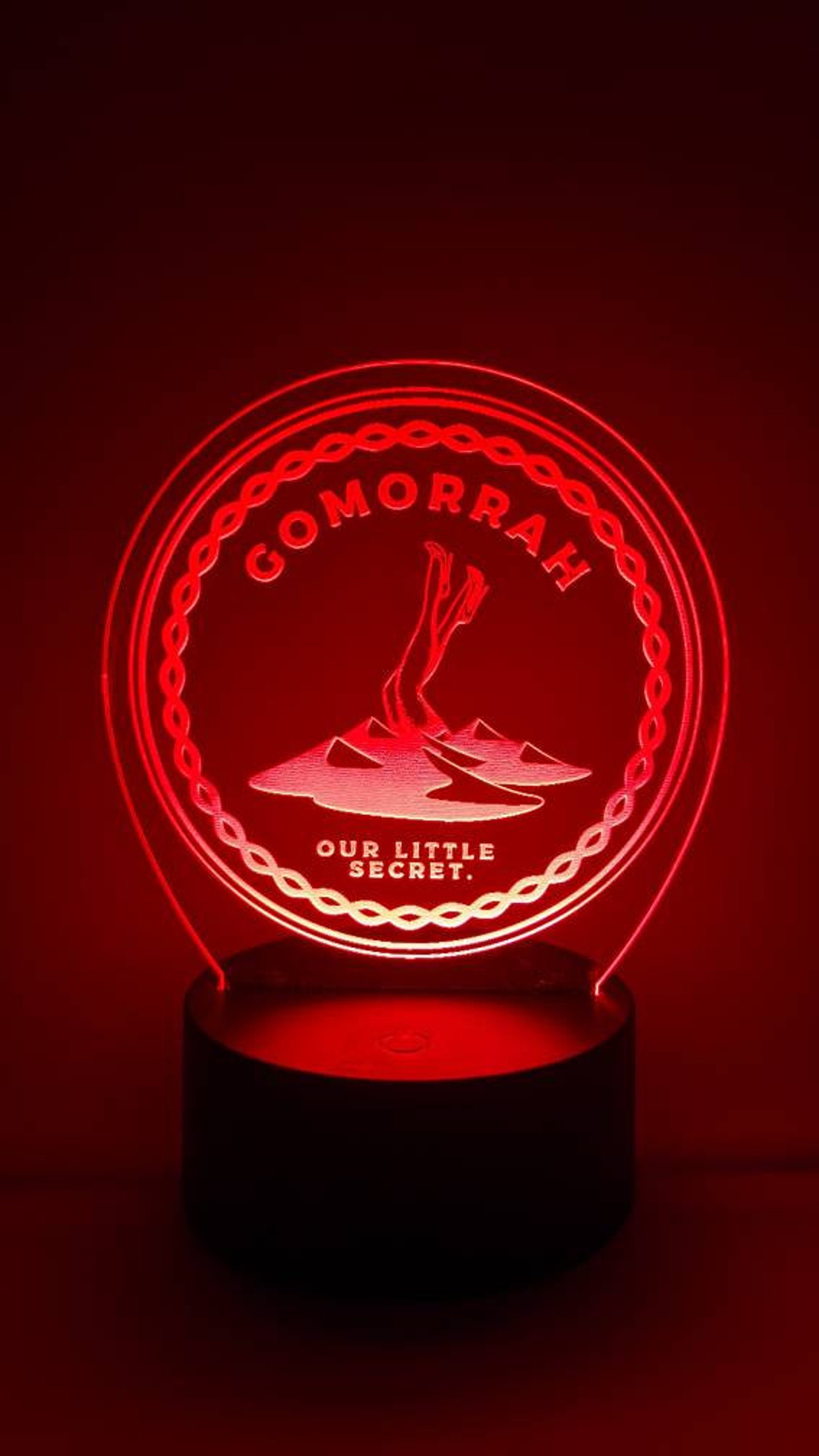 Fallout New Vegas Gomorrah Night Light LED Lamp | Etsy