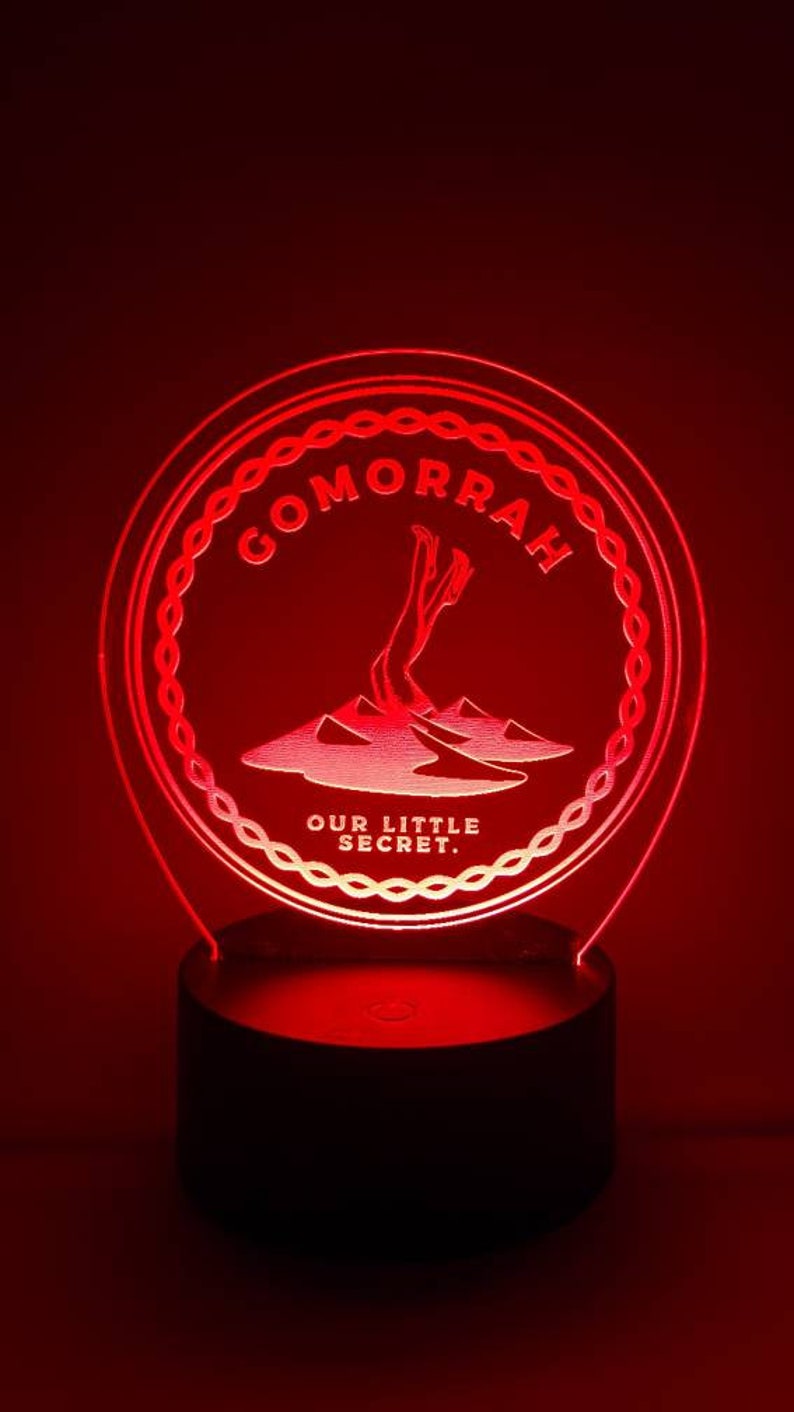 Fallout New Vegas Gomorrah Night Light LED Lamp | Etsy