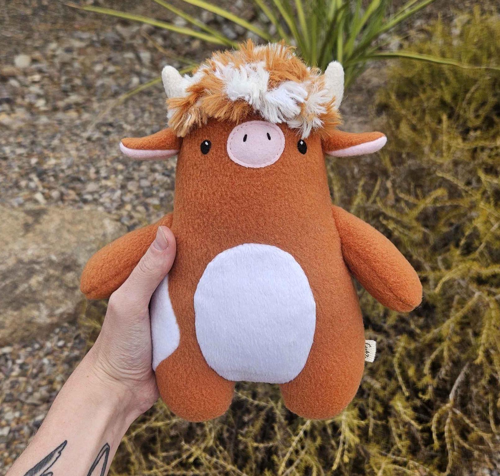 Highland Cow Plush custom - Etsy