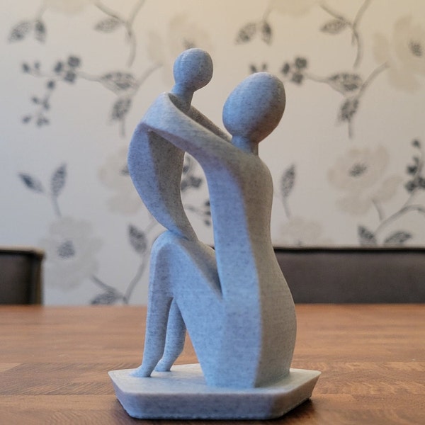 Mother Daughter Figurine - Etsy