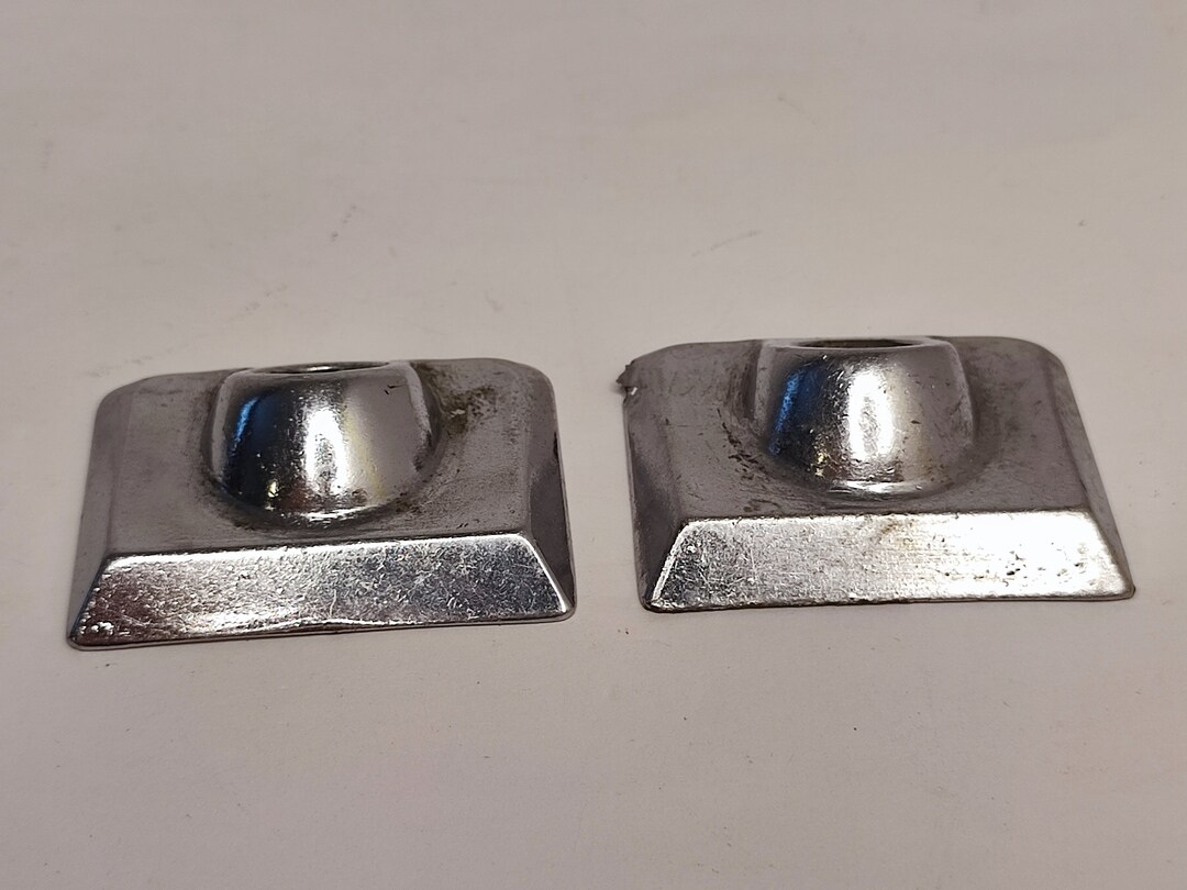 CHROME Fastening Element Rear View Mirror GAZ-21 Volga Vintage Soviet ...