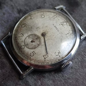 Vintage Men's Mechanical Swiss Watch LANCO Wrist Watch - Etsy
