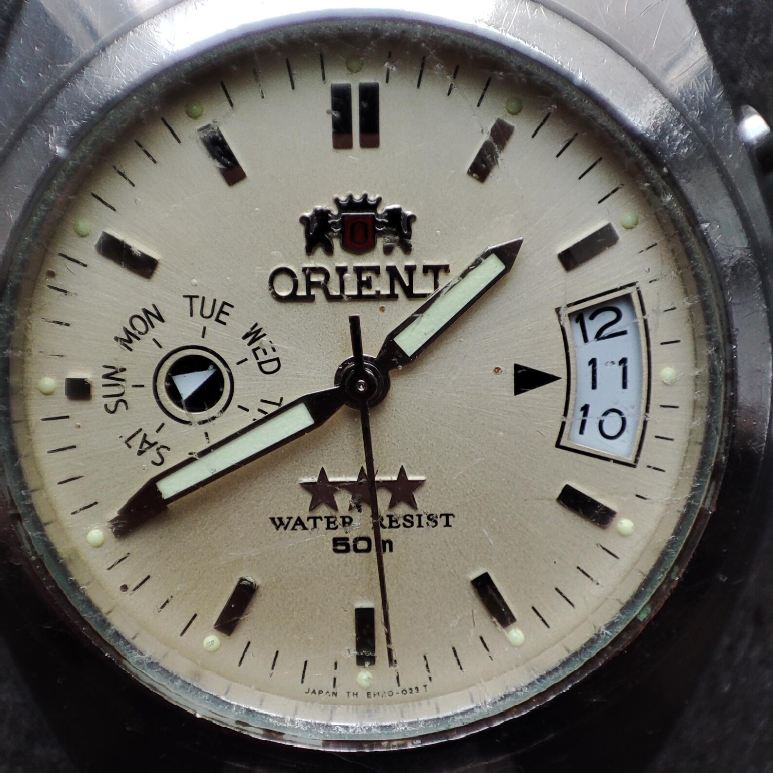 Vintage Orient 3 Star Automatic Watch, Rare Japanese EM5L-C0, Serviced ...