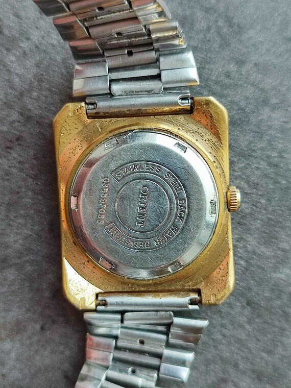 1970's ORIENT ICON Men's Watch Vintage Japanese Mecha… - Gem