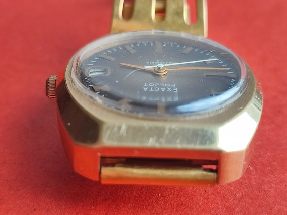 POLJOT EXACTA Automatic watch Date Soviet Vintage Mec… - Gem