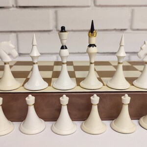 Olympic Soviet Chess Set With Checkers Russian Vintage USSR Plastic ...