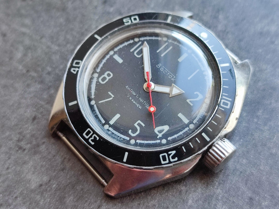 Rare Soviet Russian Watch Vostok Wostok Amphibian 2409a Sniper 2 ...