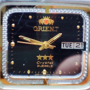 Vintage Watch ORIENT Freza Automatic Day Date ORIGINAL Japan 3 Star - Etsy