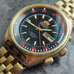 Rare ORIENT 469EE1-70 Divers 50m Men's Watch Vintage Japanese Mechanical Automatic Wrist Watch ...