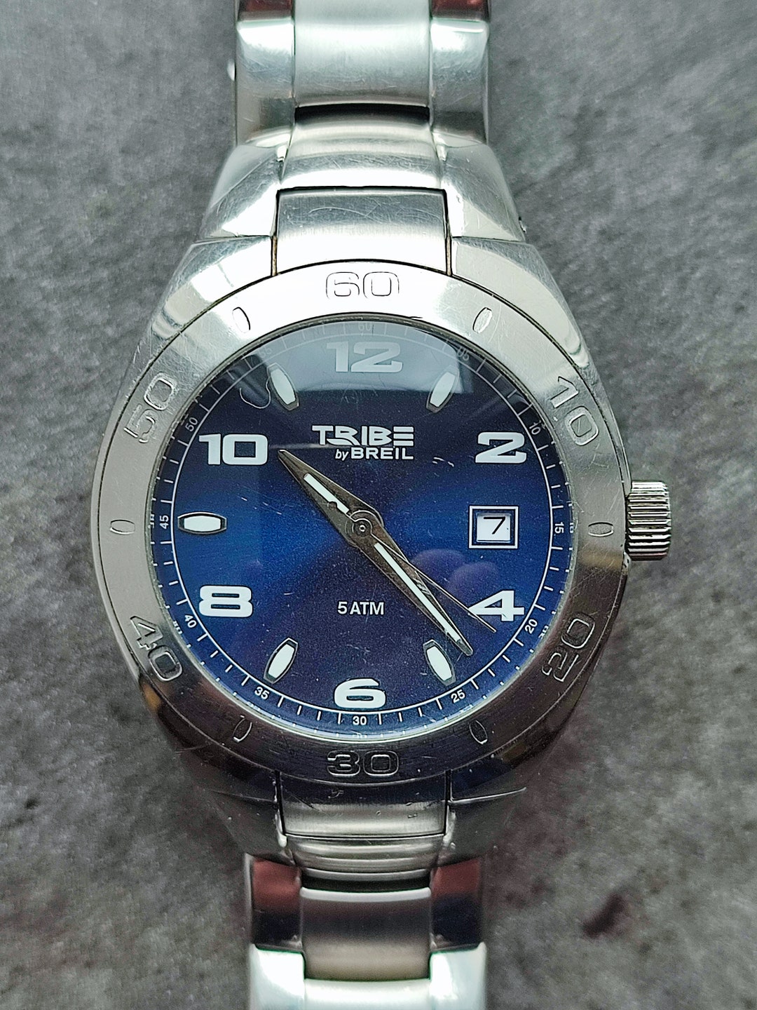 Famous Italian Men's Wristwatch TRIBE by Breil Quartz Waterproof 5 Bar ...