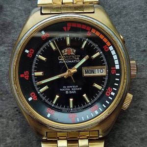 Rare ORIENT 469EE1-70 Divers 50m Men's Watch Vintage Japanese Mechanical Automatic Wrist Watch ...