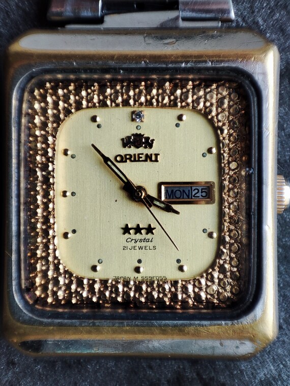 1970's ORIENT ICON Men's Watch Vintage Japanese Mecha… - Gem