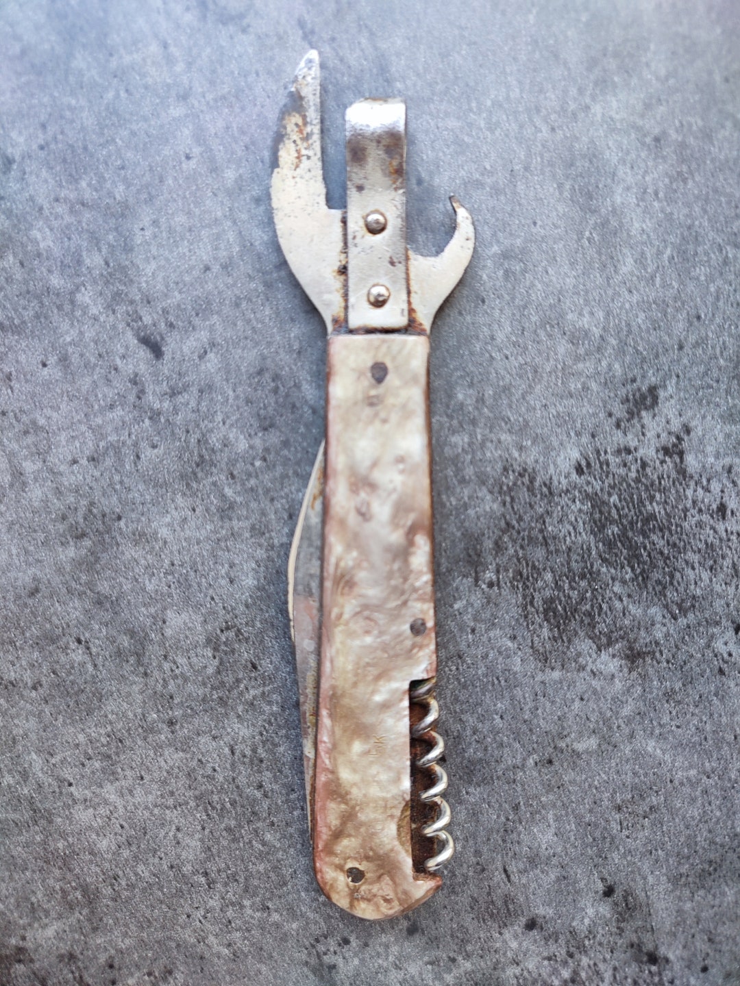 Soviet Folding Travel Set Soviet Vintage Can Opener With Corkscrew 70s ...