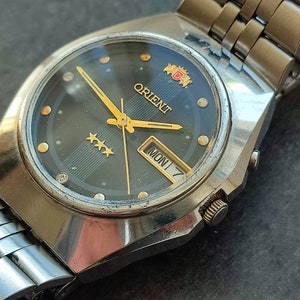 1970's ORIENT 3 Star OS469C085 Men's Watch Vintage Japanese Mechanical ...