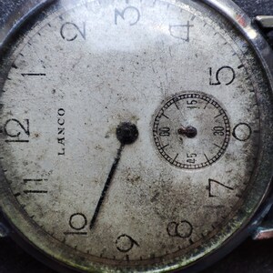 Vintage Men's Mechanical Swiss Watch LANCO Wrist Watch - Etsy