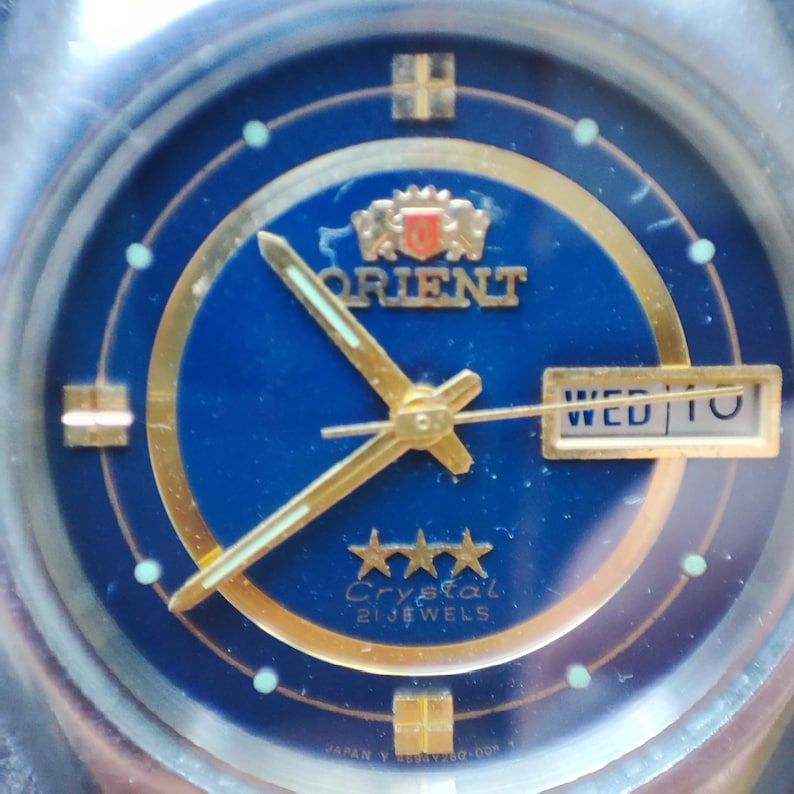 1970's ORIENT 3 Star 469LS9-6B Men's Watch Vintage Japanese Mechanical ...