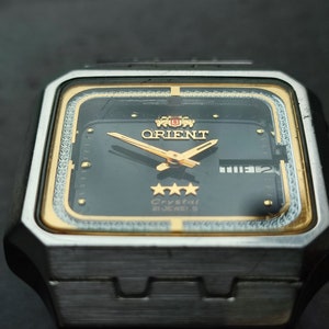 Vintage Watch ORIENT Freza Automatic Day Date ORIGINAL Japan 3 Star - Etsy