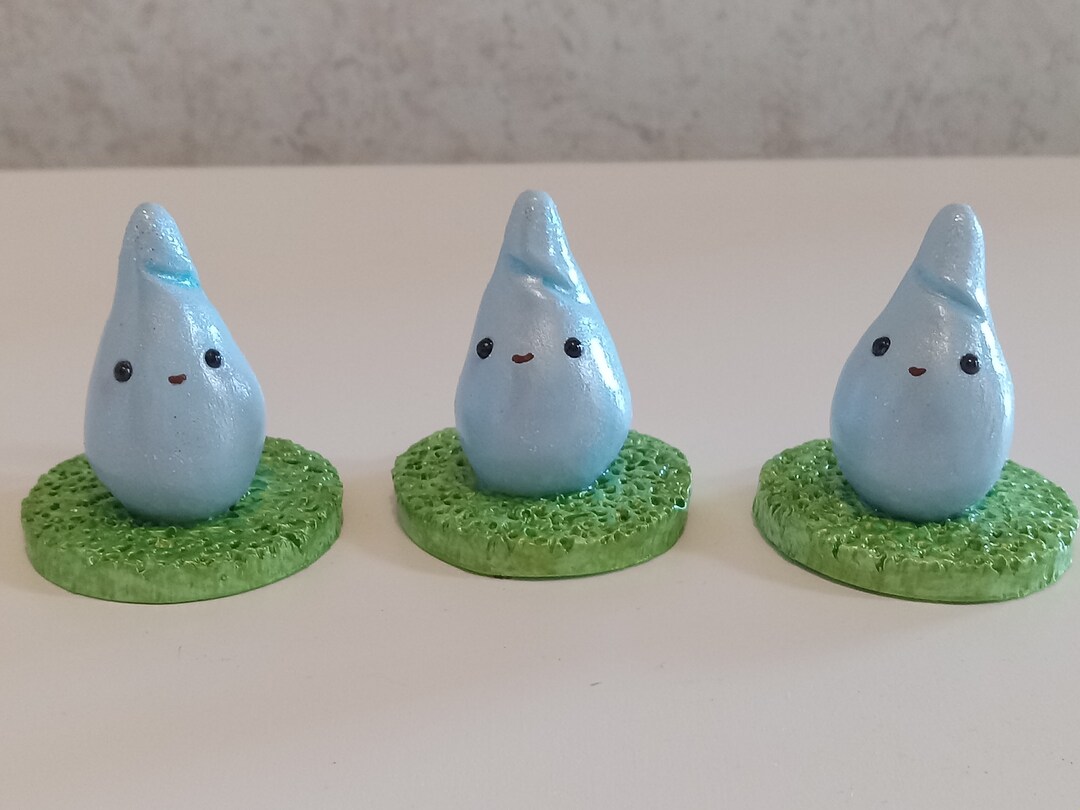 Dew Drop Figurines Desk Friends Cute Dew Drops Pastel Kawaii Decor Desk ...